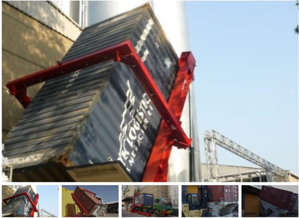 Special container handling equipment - Finnhoist Oy container handling ...