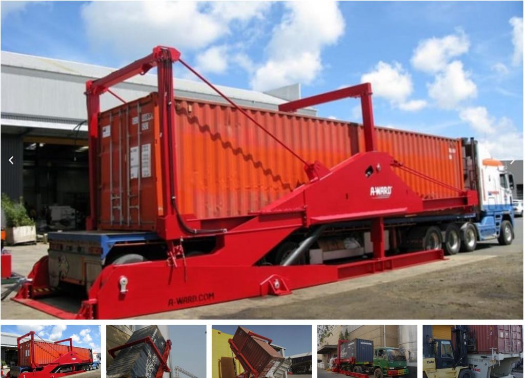 Special container handling equipment - Finnhoist Oy container handling ...