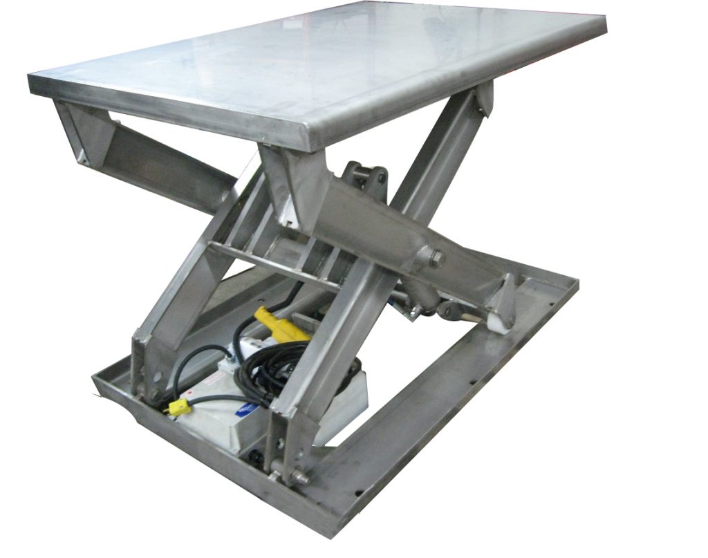 Lifting tables, loading docks, goods pallet lifts - Finnhoist Oy