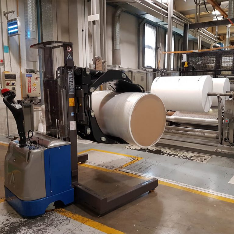 Roll handling equipment | Finnhoist Oy roll handling equipment